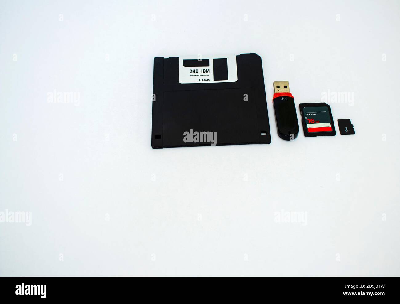 Computer memory evolution floppy disk hi-res stock photography and ...