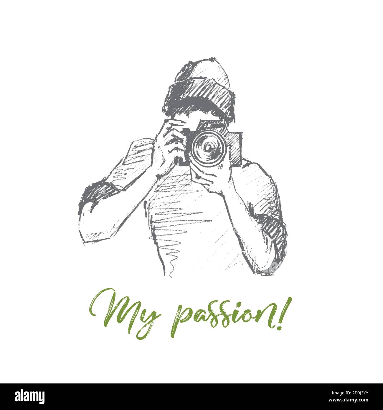 Studio photographer shooting fashion model Cut Out Stock Images ...