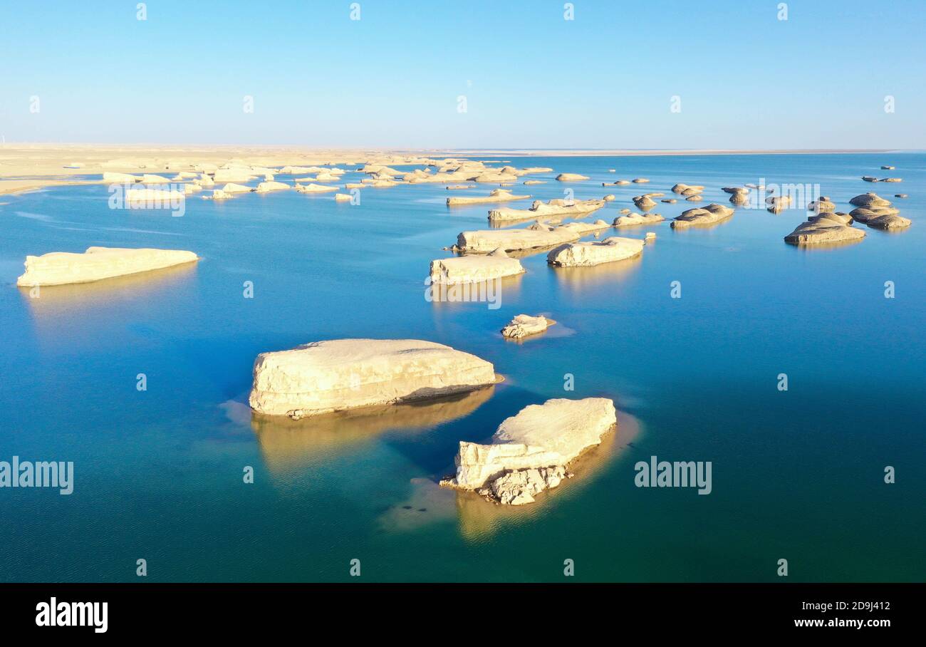 The world's earliest and unique water Yardang landform is located in ...