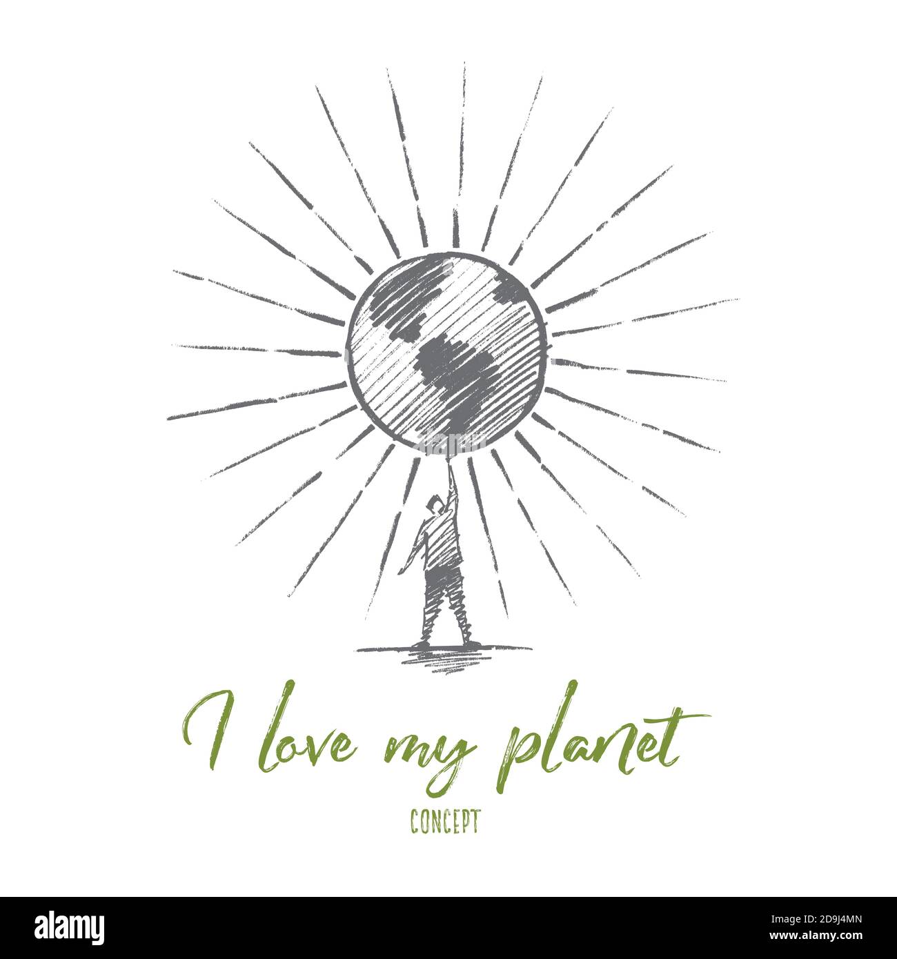 World globe light shining Cut Out Stock Images & Pictures - Alamy