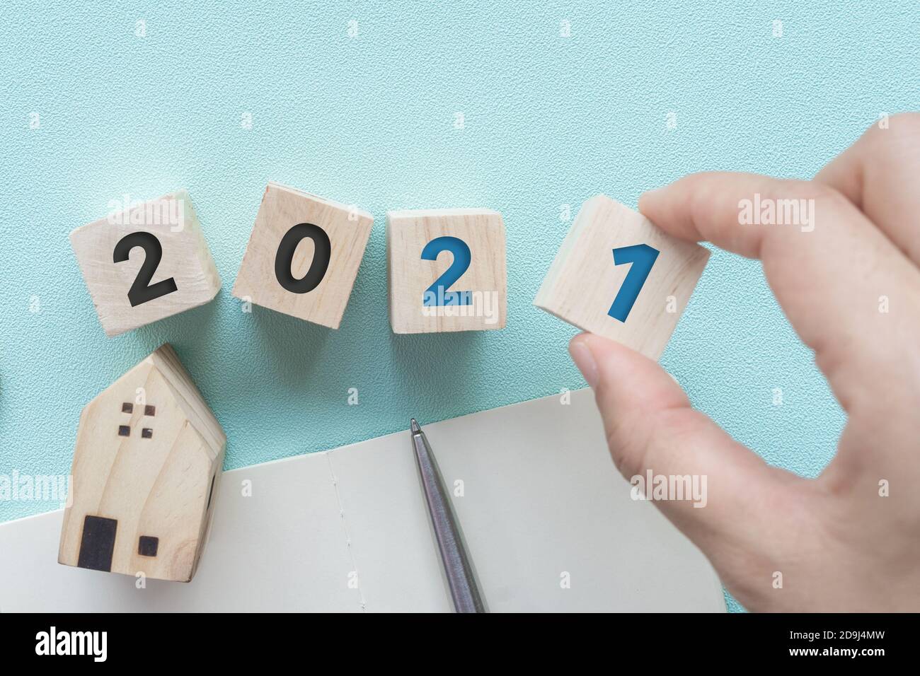 New year 2021 is coming creative inspire idea concept background. New ...