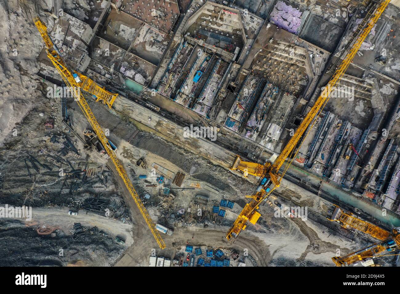Guiping. 6th Nov, 2020. Aerial photo taken on Nov. 6, 2020 shows the ...
