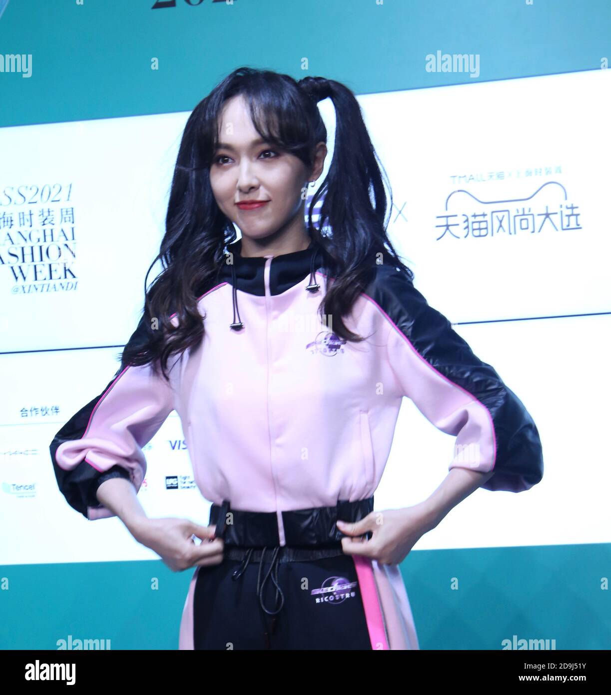 Chinese actress and singer Tiffany Tang attends Skechers commercial ...