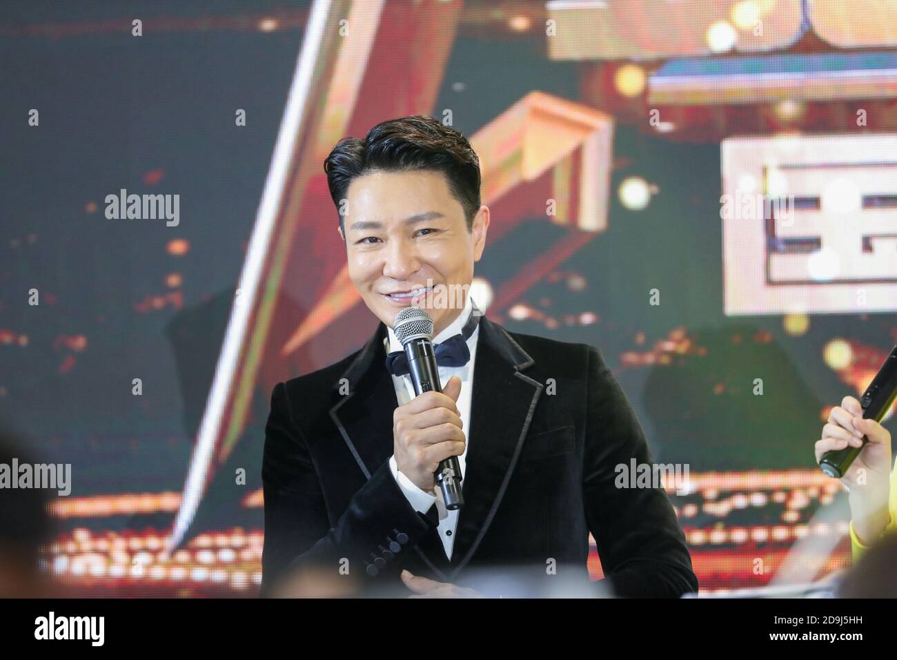 Chinese actor of Manchu ethnicity Li Zonghan or Calvin Li attends the ...