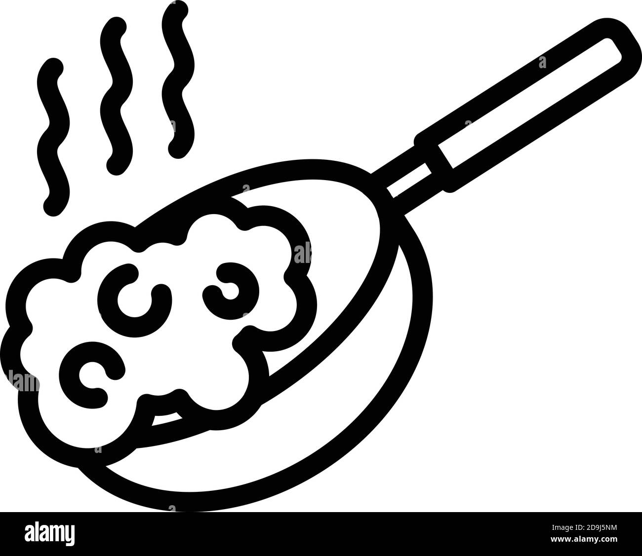 Hot restaurant food icon. Outline hot restaurant food vector icon for ...