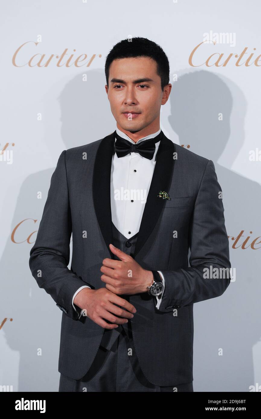Chinese actor Gao Weiguang attends Cartier commercial event in Shanghai ...