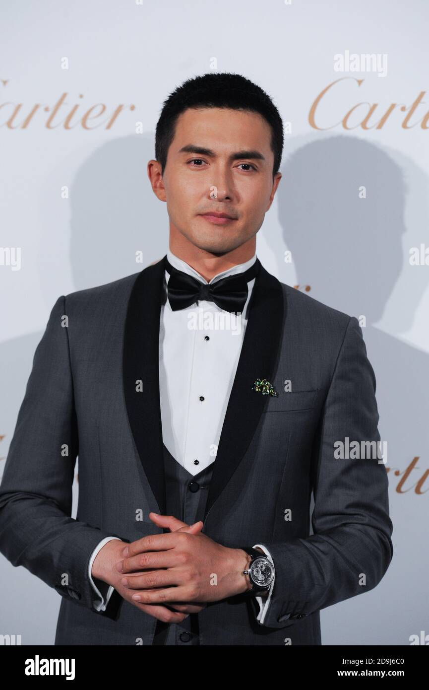 Chinese actor Gao Weiguang attends Cartier commercial event in Shanghai ...