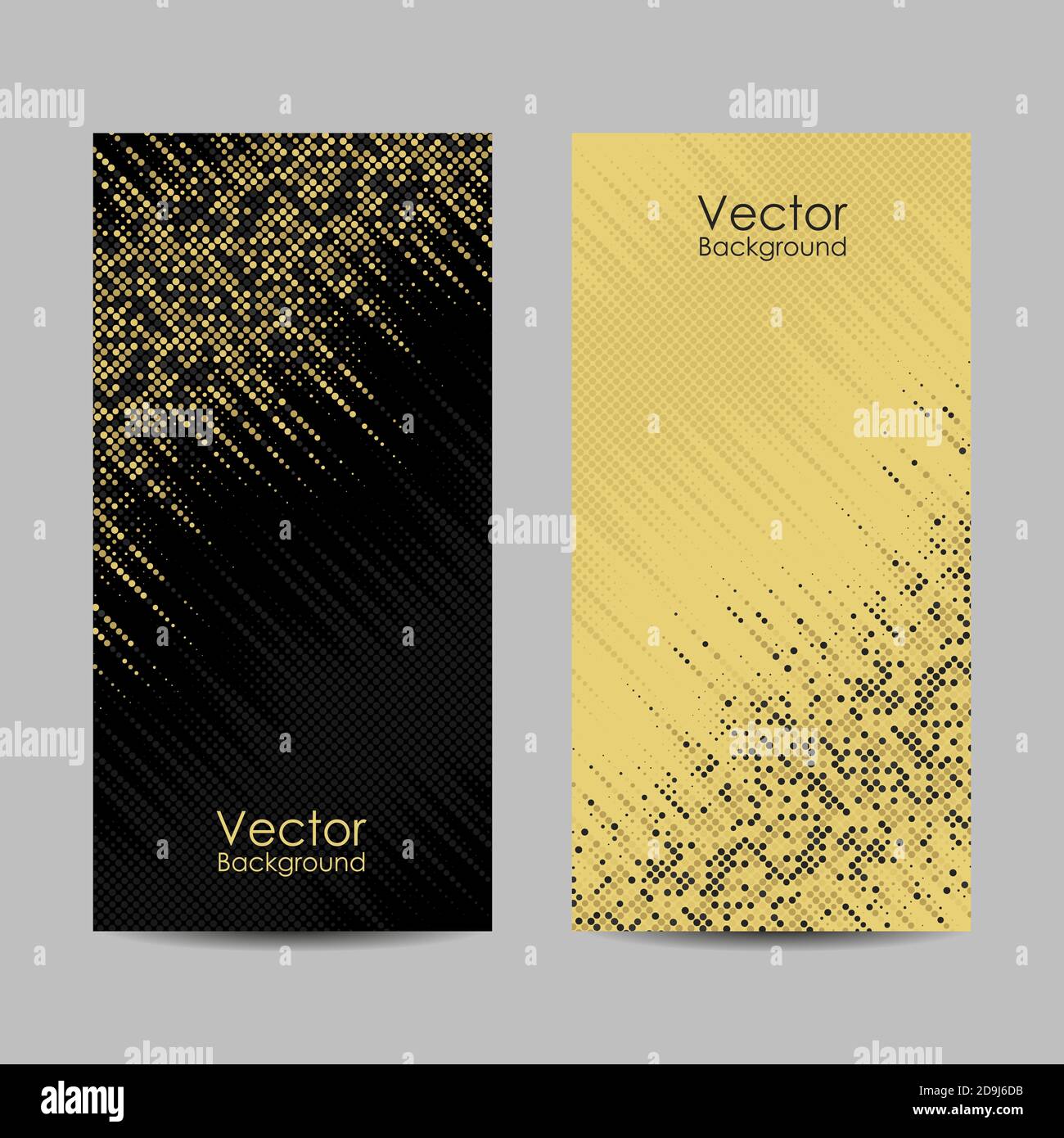 Set of banners with dots. Vector illustration Stock Vector Image & Art ...