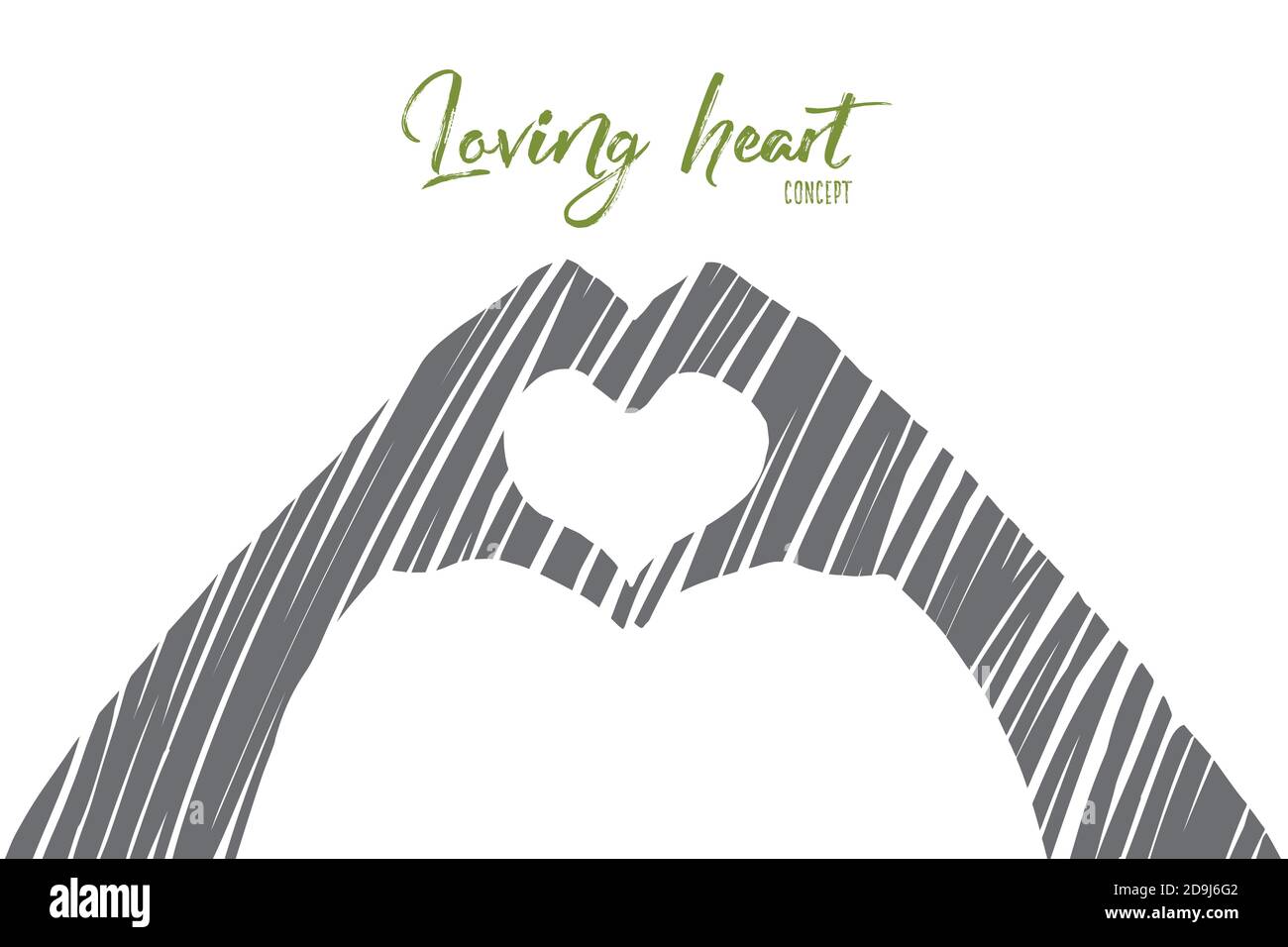 Hope hand drawn lettering Stock Vector Images - Alamy