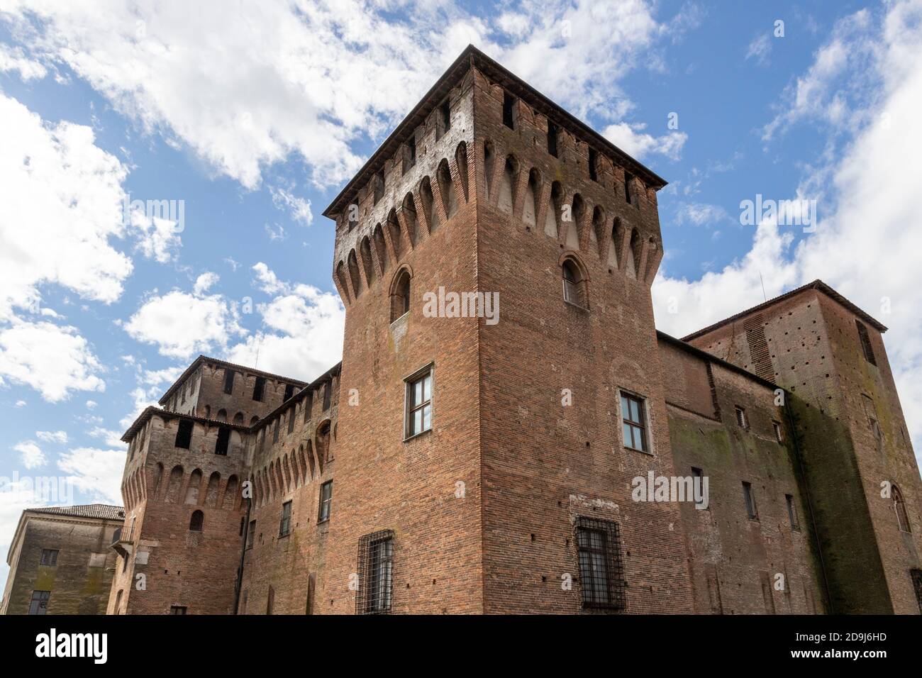 Mantova, Italy. 30th Aug, 2020. Church of Sant Andrea, Piazza Mantegna ...