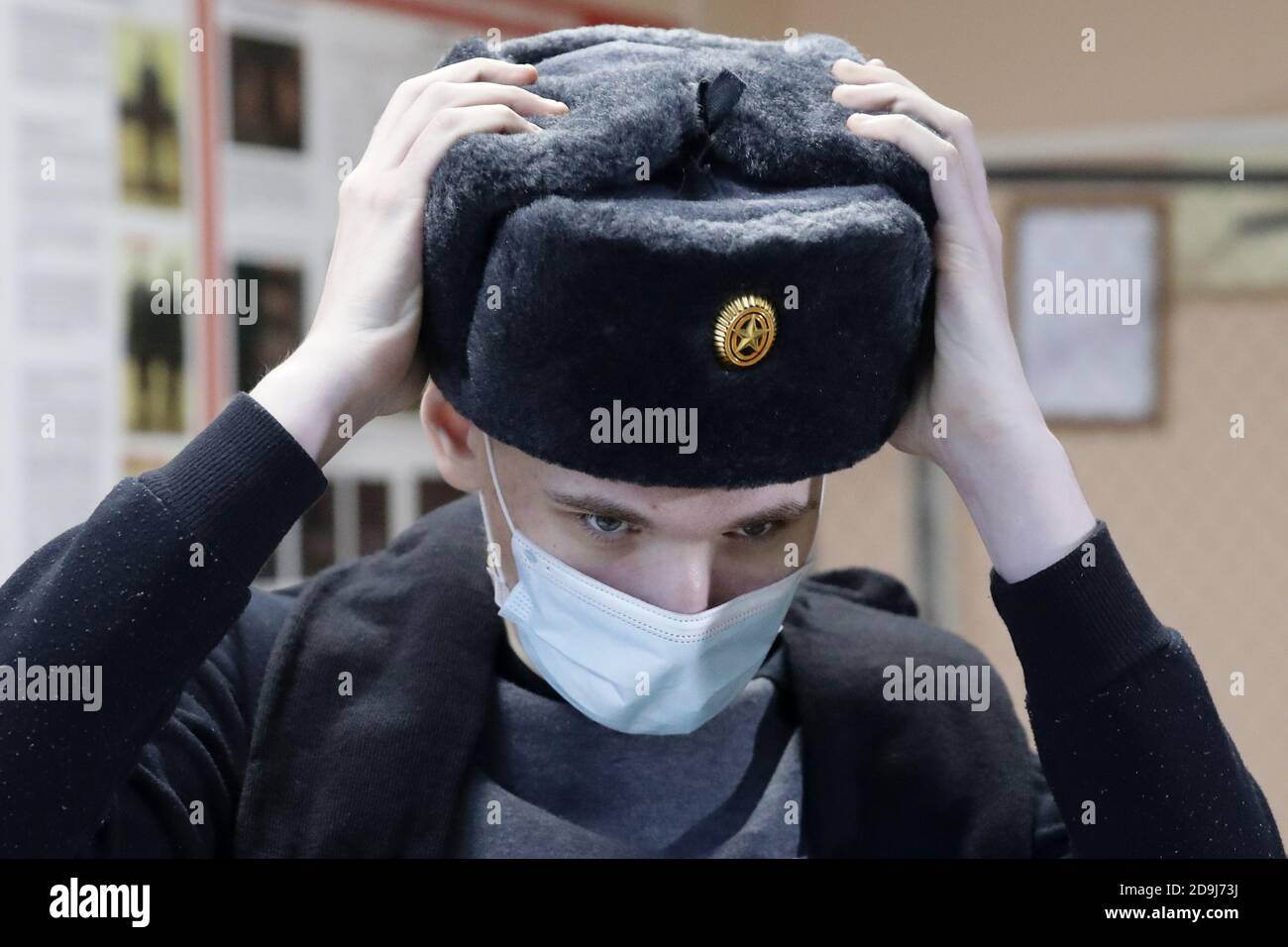 Russian Military Hat High Resolution Stock Photography and Images - Alamy