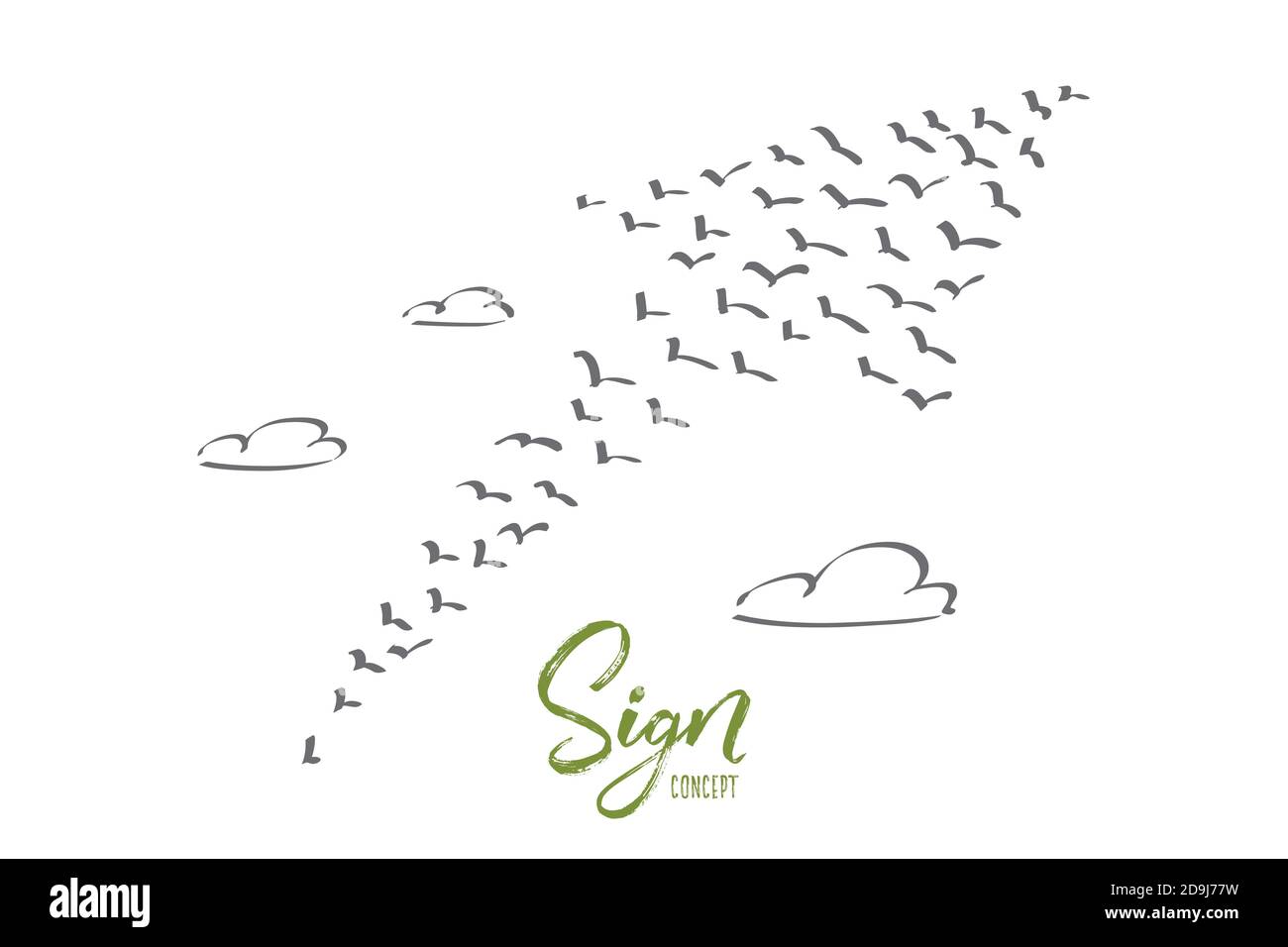 Flock management Stock Vector Images - Alamy