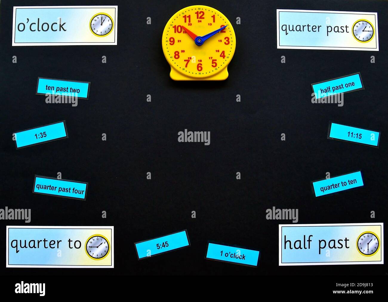 Maths concept flatlay on a black background with copyspace, focusing on ...