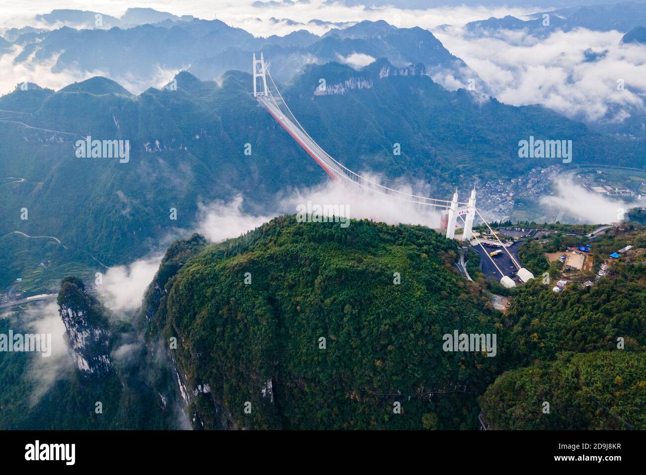 Aizhai suspension bridge china hi-res stock photography and images - Alamy