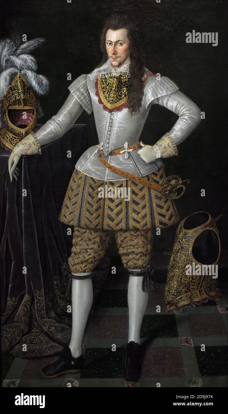 Henry Wriothesley, 3rd Earl of Southampton (1573-1624). Portrait by an ...