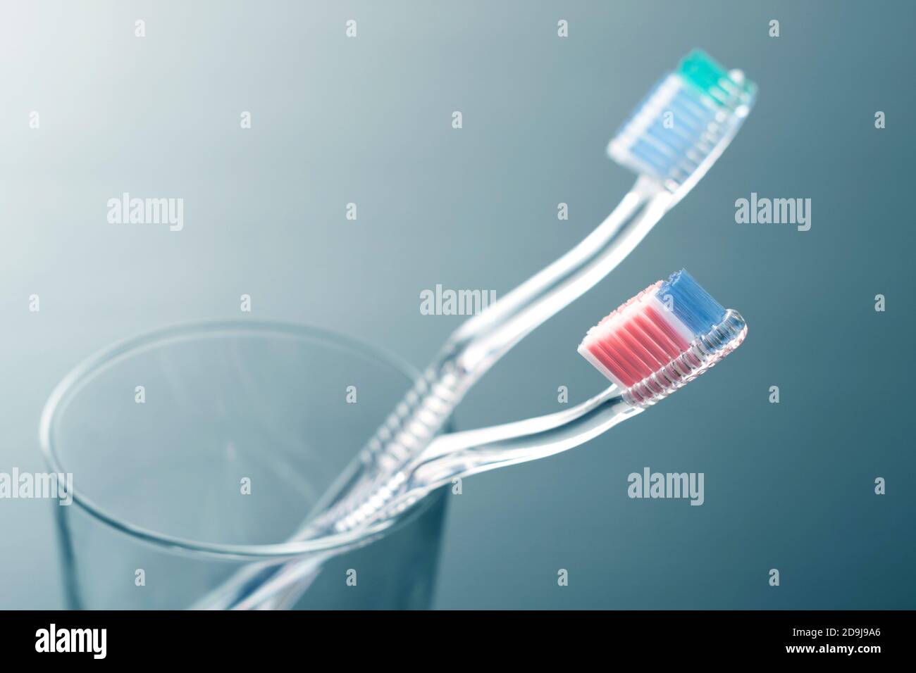 Blue toothbrush mouthwash toothpaste hi-res stock photography and ...