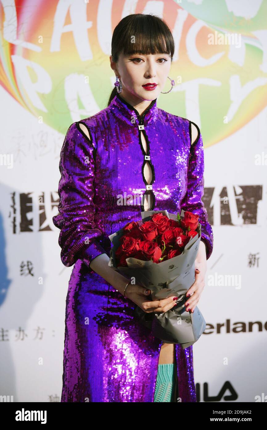 Chinese actress, model, television producer and singer Fan Bingbing ...