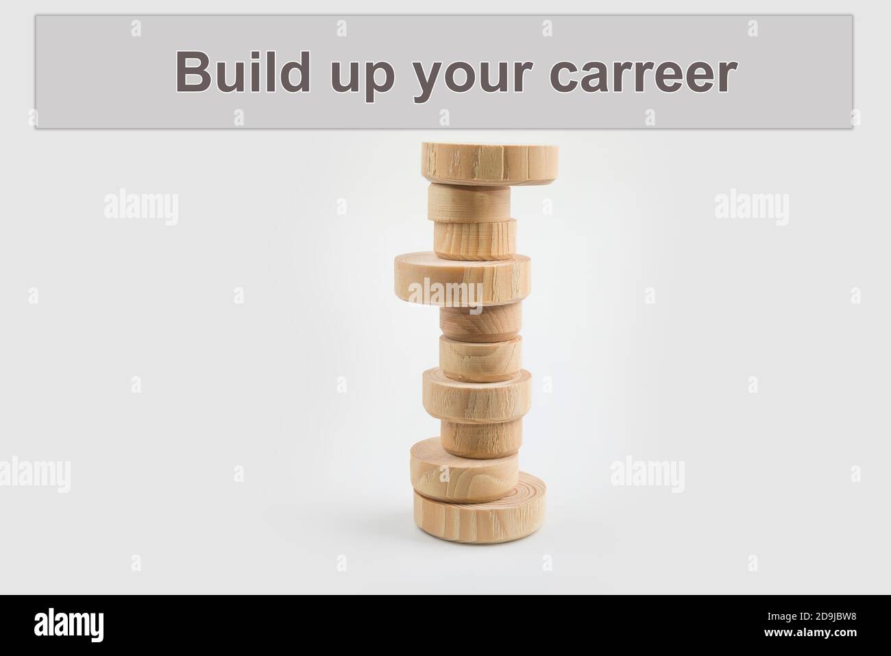 Build up your career conceptual sign Stock Photo - Alamy