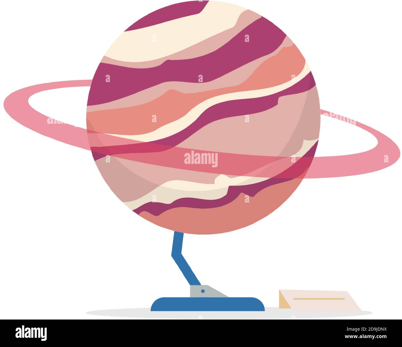 Saturn cartoon vector illustration Stock Vector Image & Art - Alamy