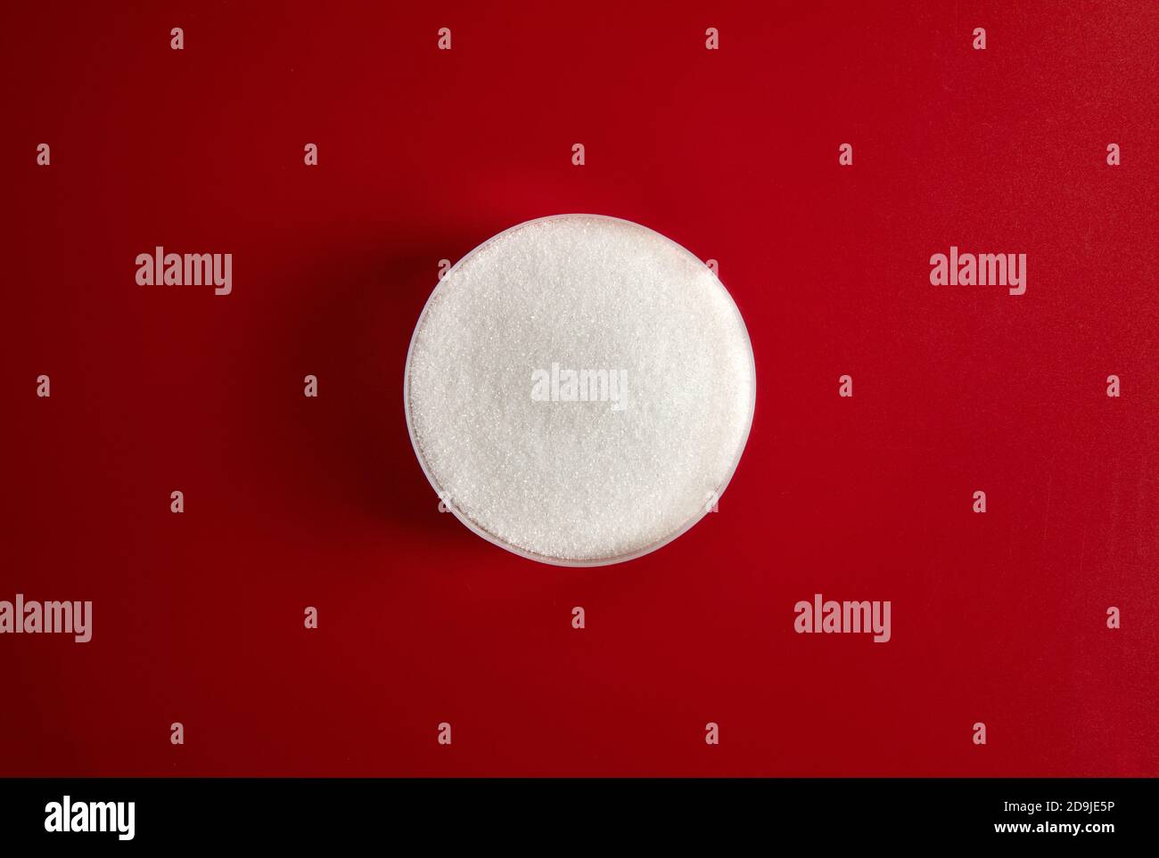 Citric acid or lemon acid powder from top view Stock Photo - Alamy