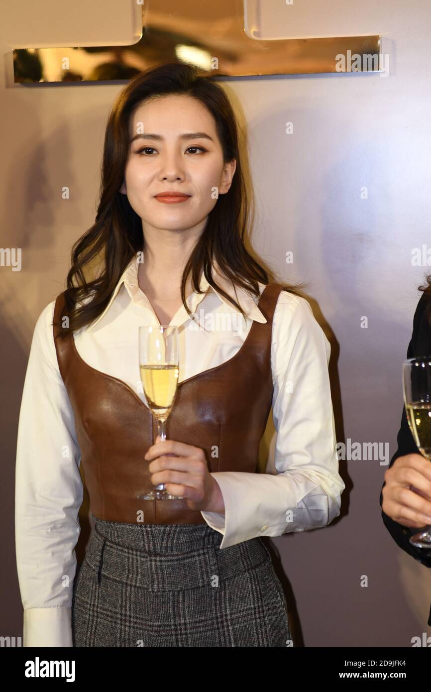 Chinese actress Liu Shishi, also known as Cecilia Liu, attends an ...