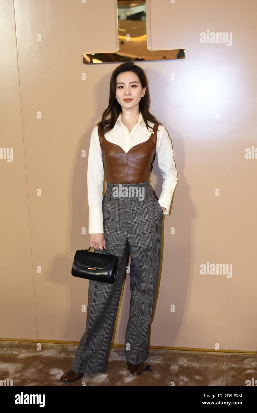 Chinese actress Liu Shishi, also known as Cecilia Liu, attends an ...