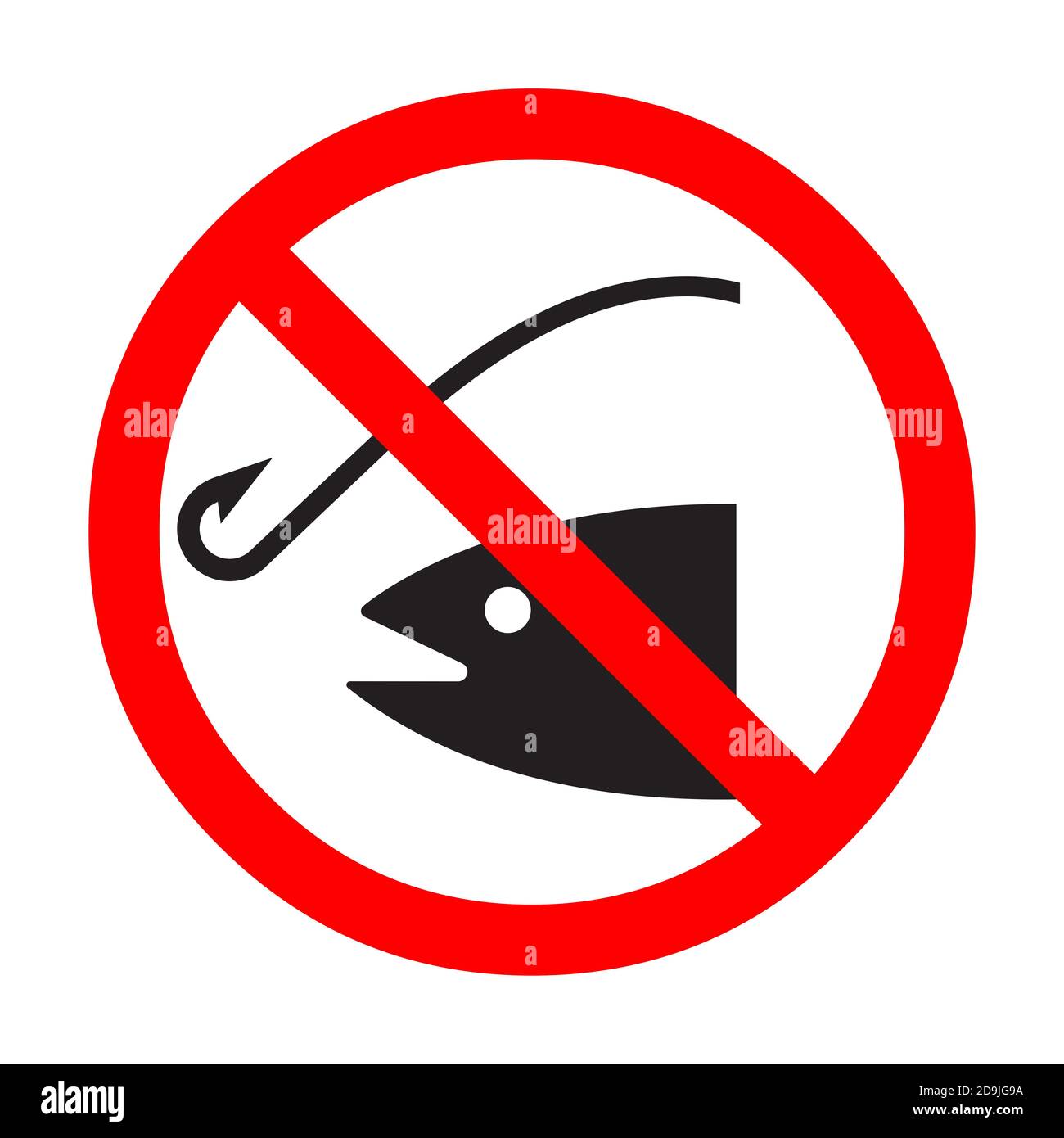 Safety sign lake Cut Out Stock Images & Pictures - Alamy