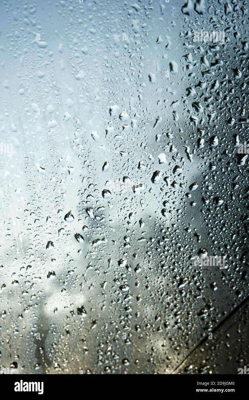water drops on glass window Stock Photo - Alamy
