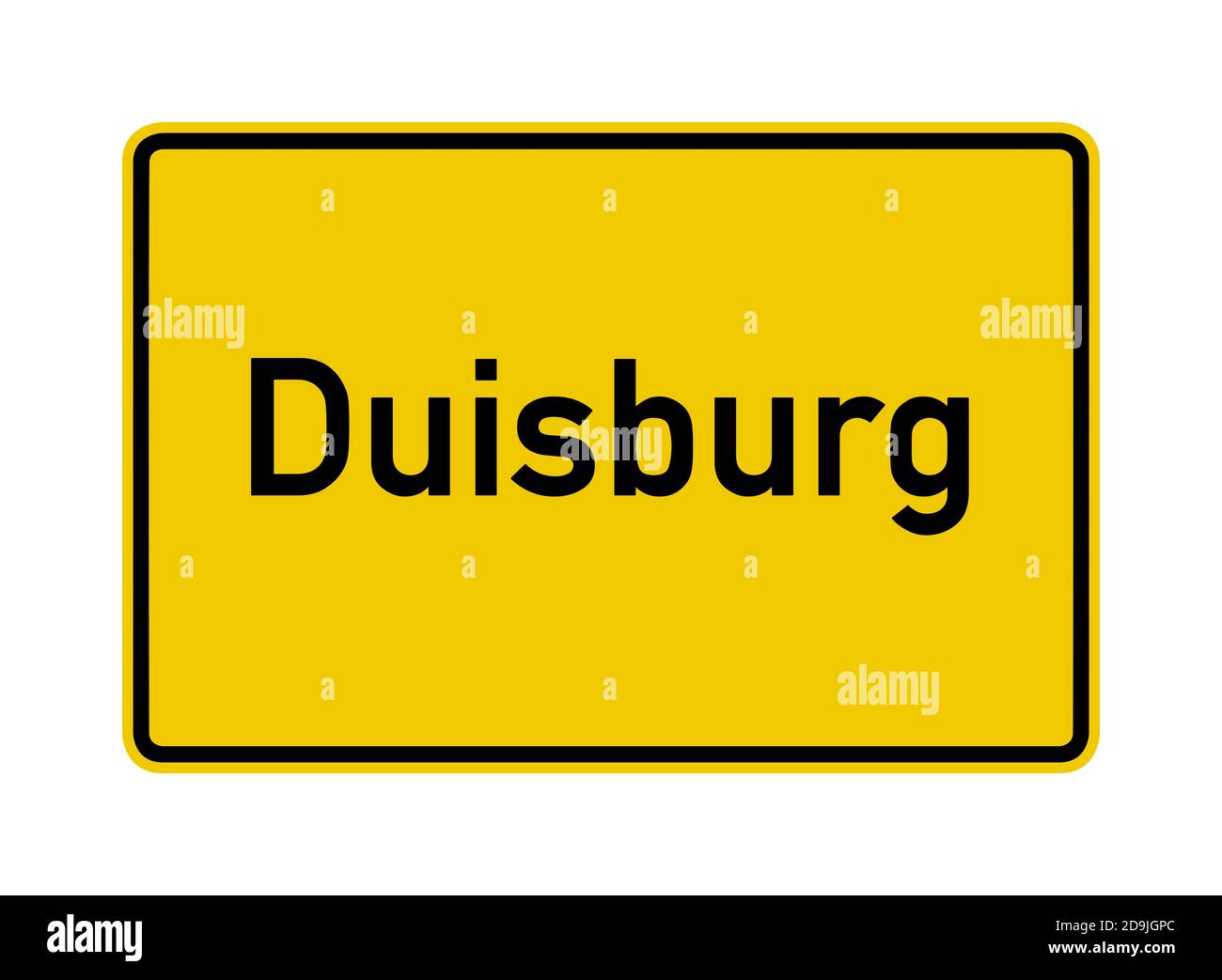 Welcome in germany road sign hi-res stock photography and images - Alamy