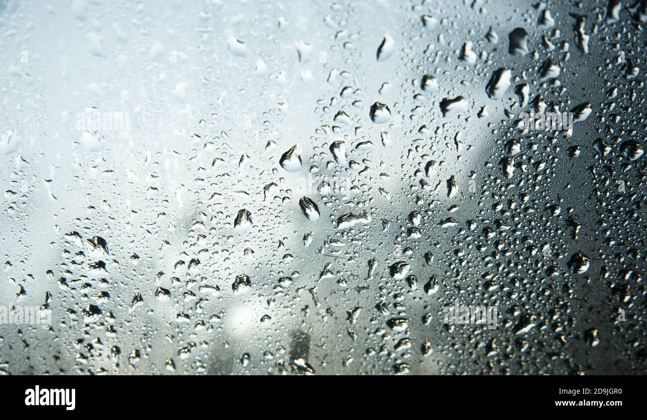 water drops on glass window Stock Photo - Alamy