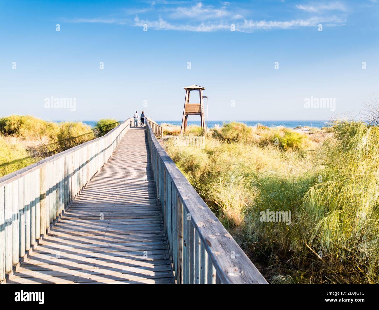 Shot from a beach in Isla Antilla, Huelva, Spain Stock Photo - Alamy