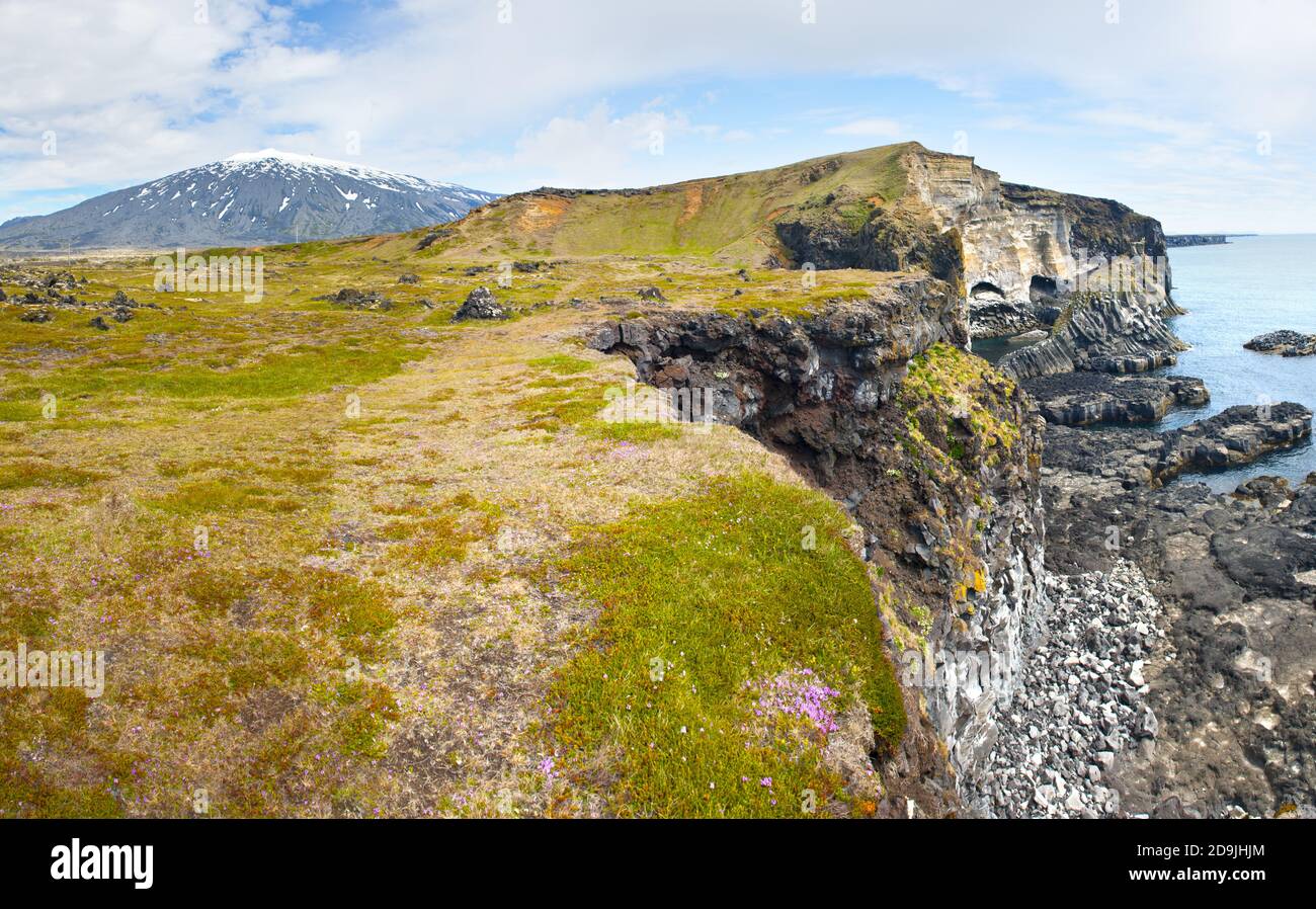 Volcano snaefell iceland hi-res stock photography and images - Alamy