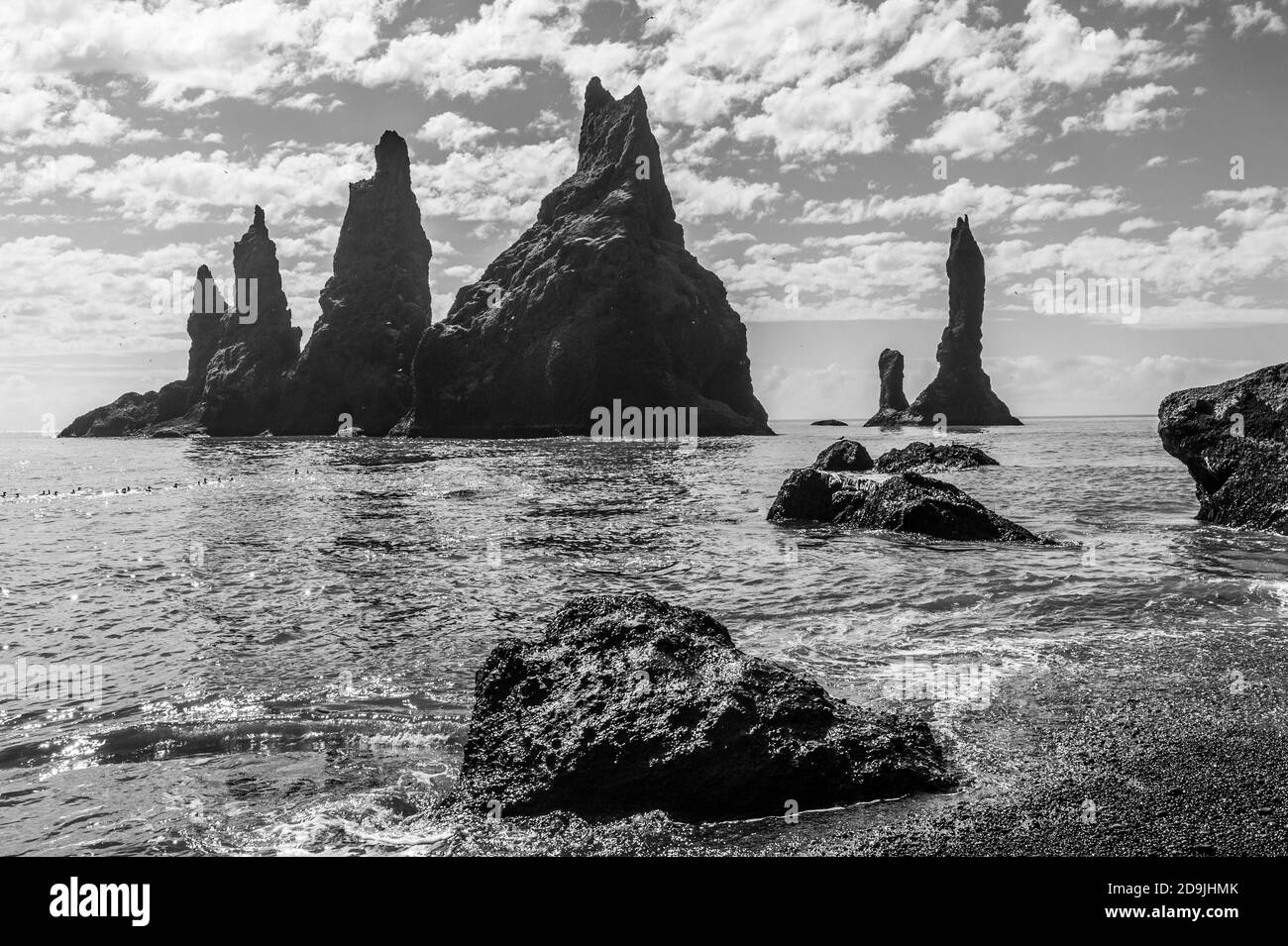 Reynisdrangar pillars hi-res stock photography and images - Alamy