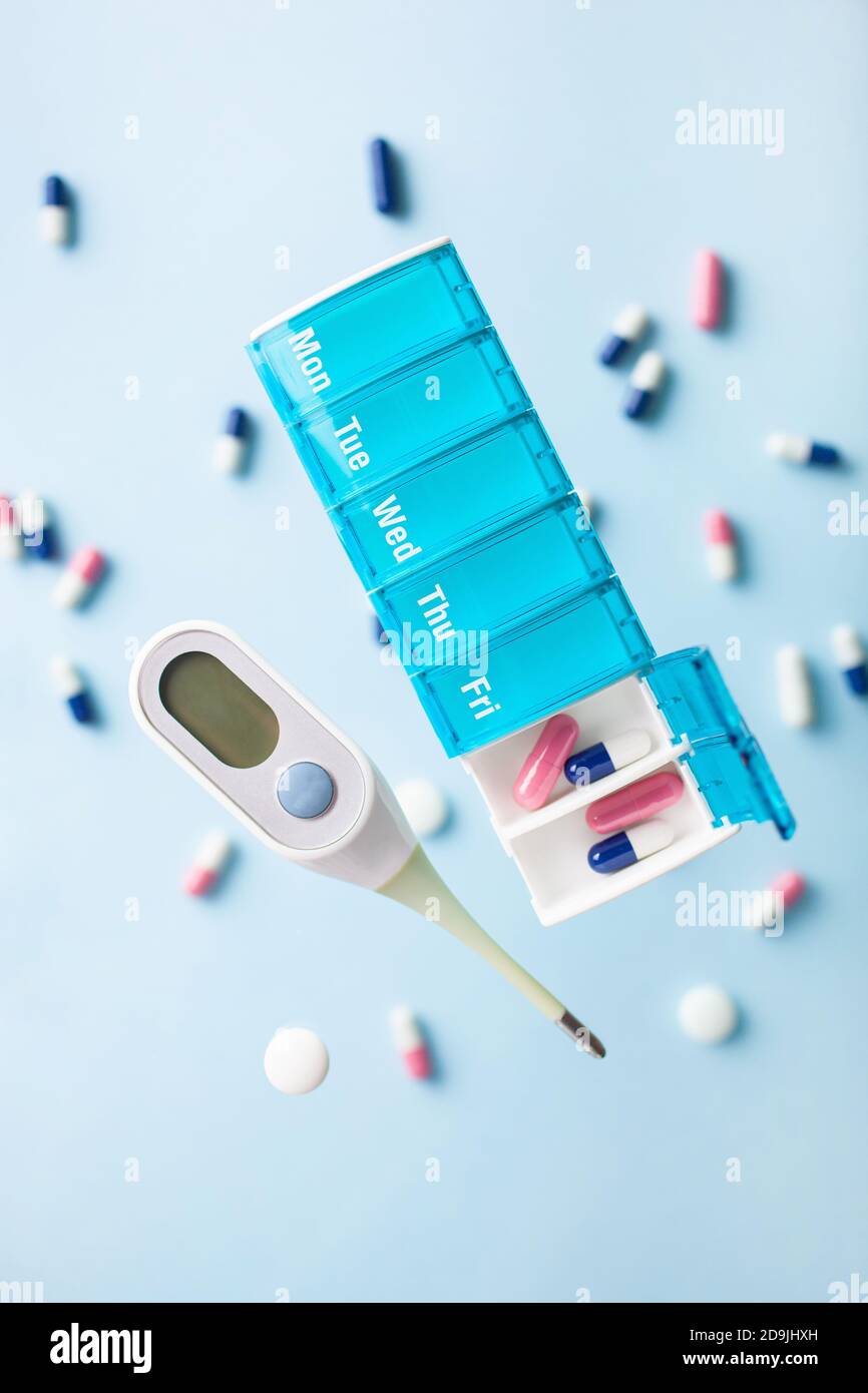 flying pill tablet capsule levitation medicine. medical treatment for ...