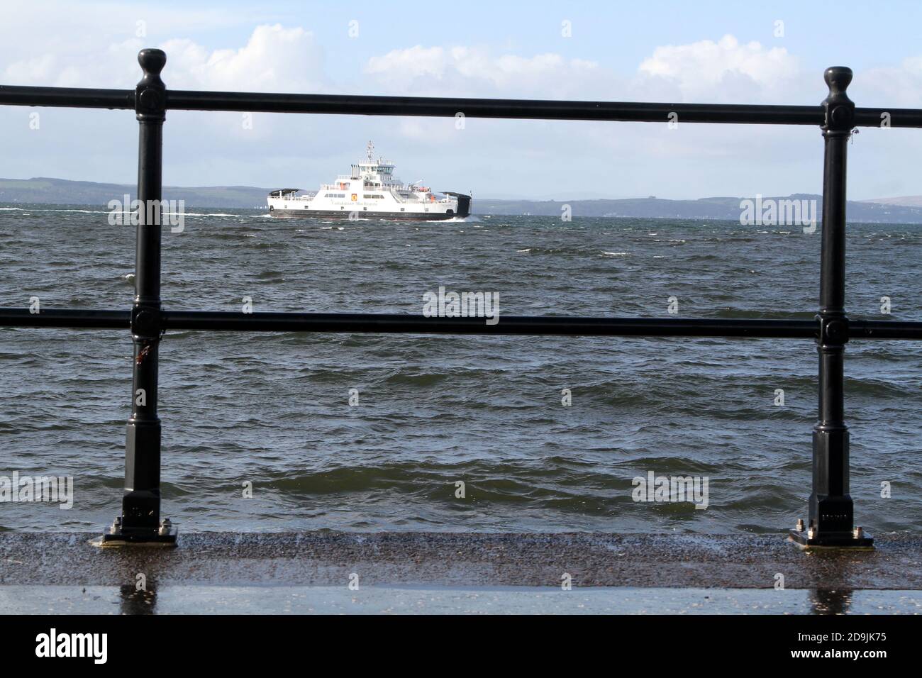 Largs seafront Promenade Stock Photo - Alamy