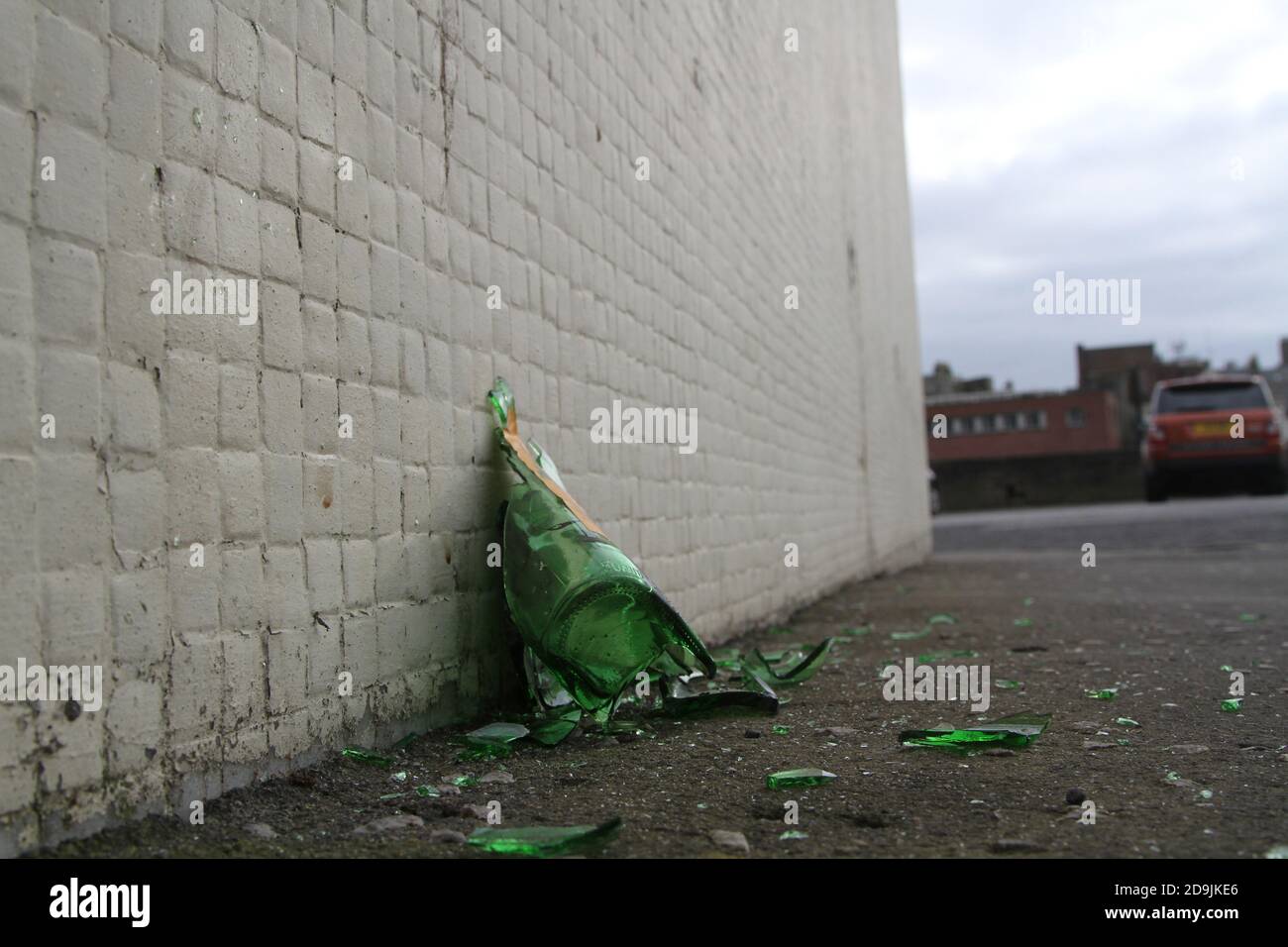 Buckfast bottle litter hi-res stock photography and images - Alamy