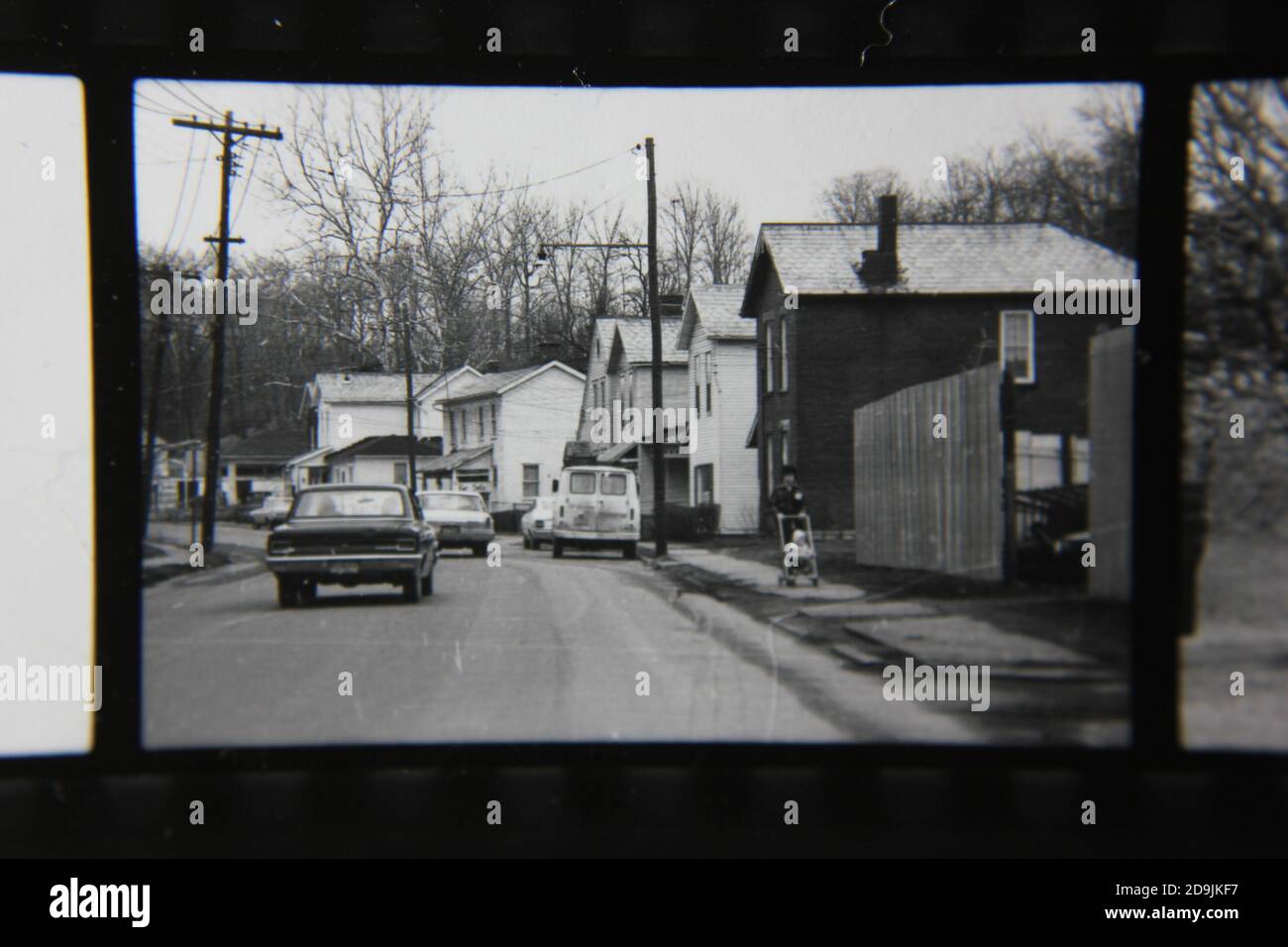 1970s small town street scene hi-res stock photography and images - Alamy