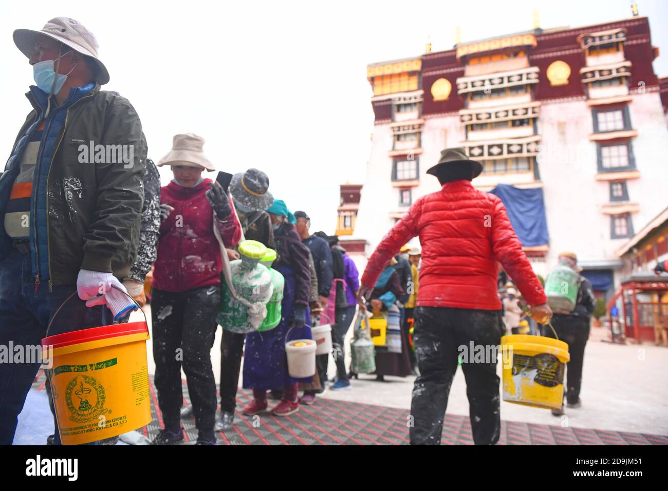 The 1,300-year-old Potala Palace in Lhasa, capital of Southwest China's ...