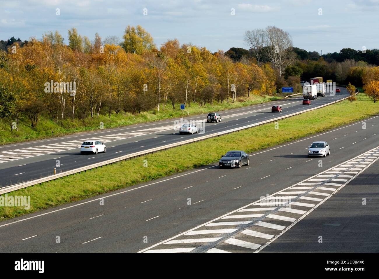 M40 motorway in warwickshire hi-res stock photography and images - Alamy