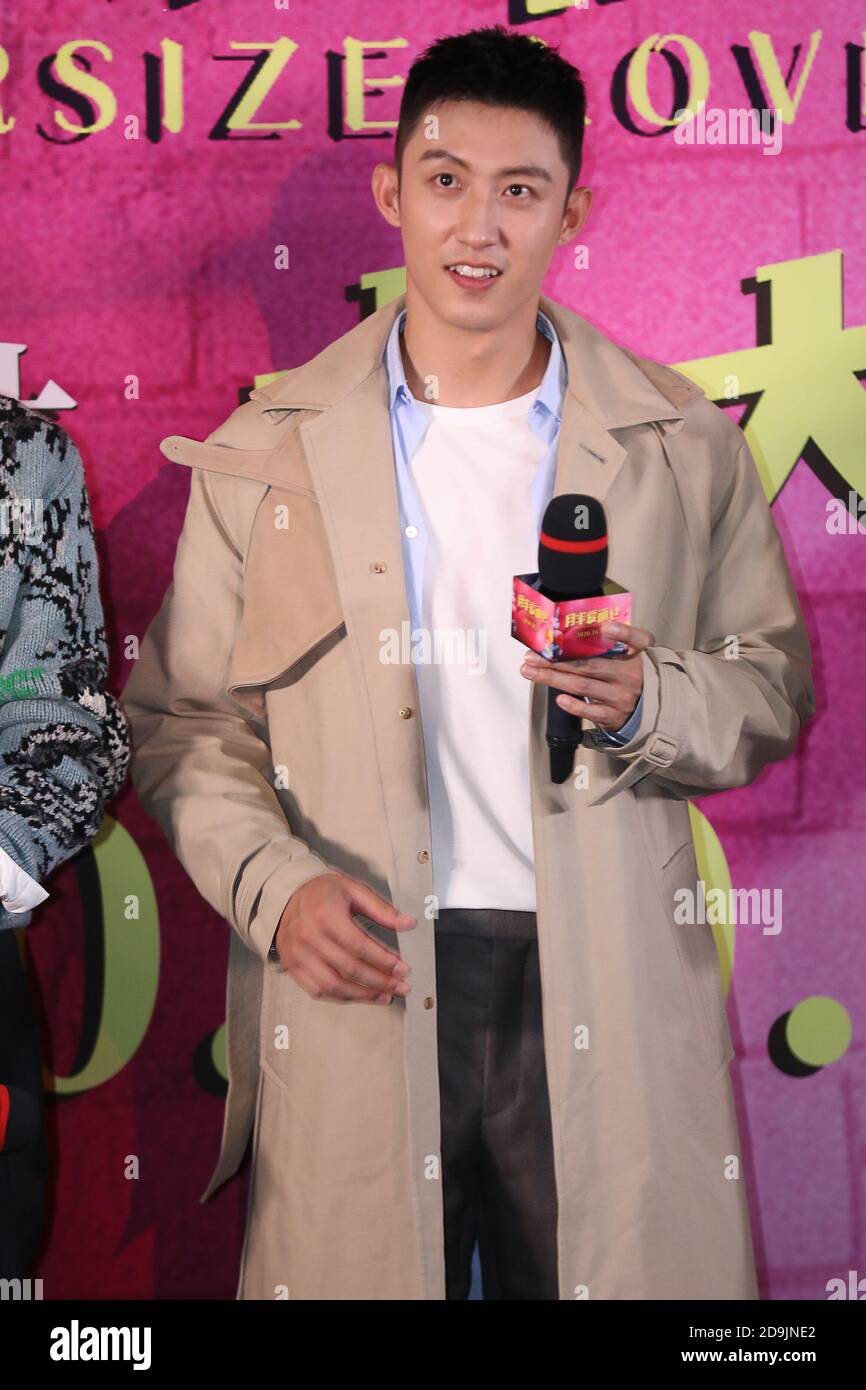Chinese actor and model Huang Jingyu, also known as Johnny Huang ...