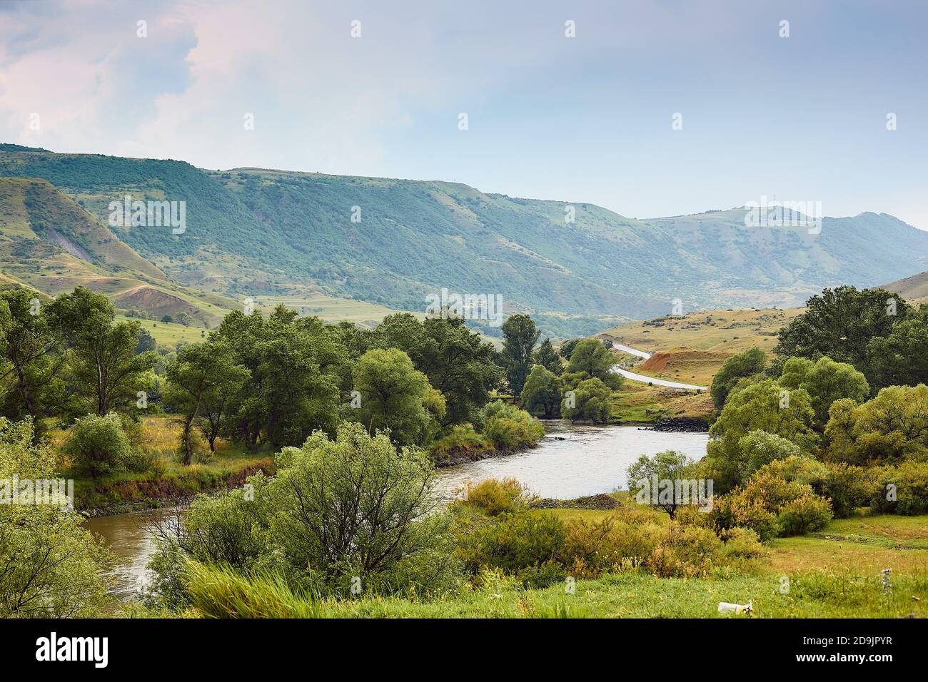 Natural landscapes in mountains and valleys, clean air, good ecology ...