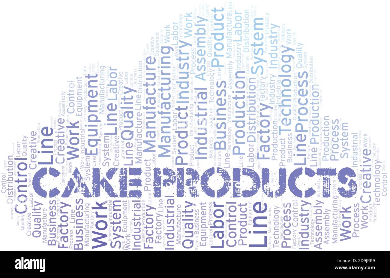 Cake Products word cloud create with the text only Stock Vector Image ...