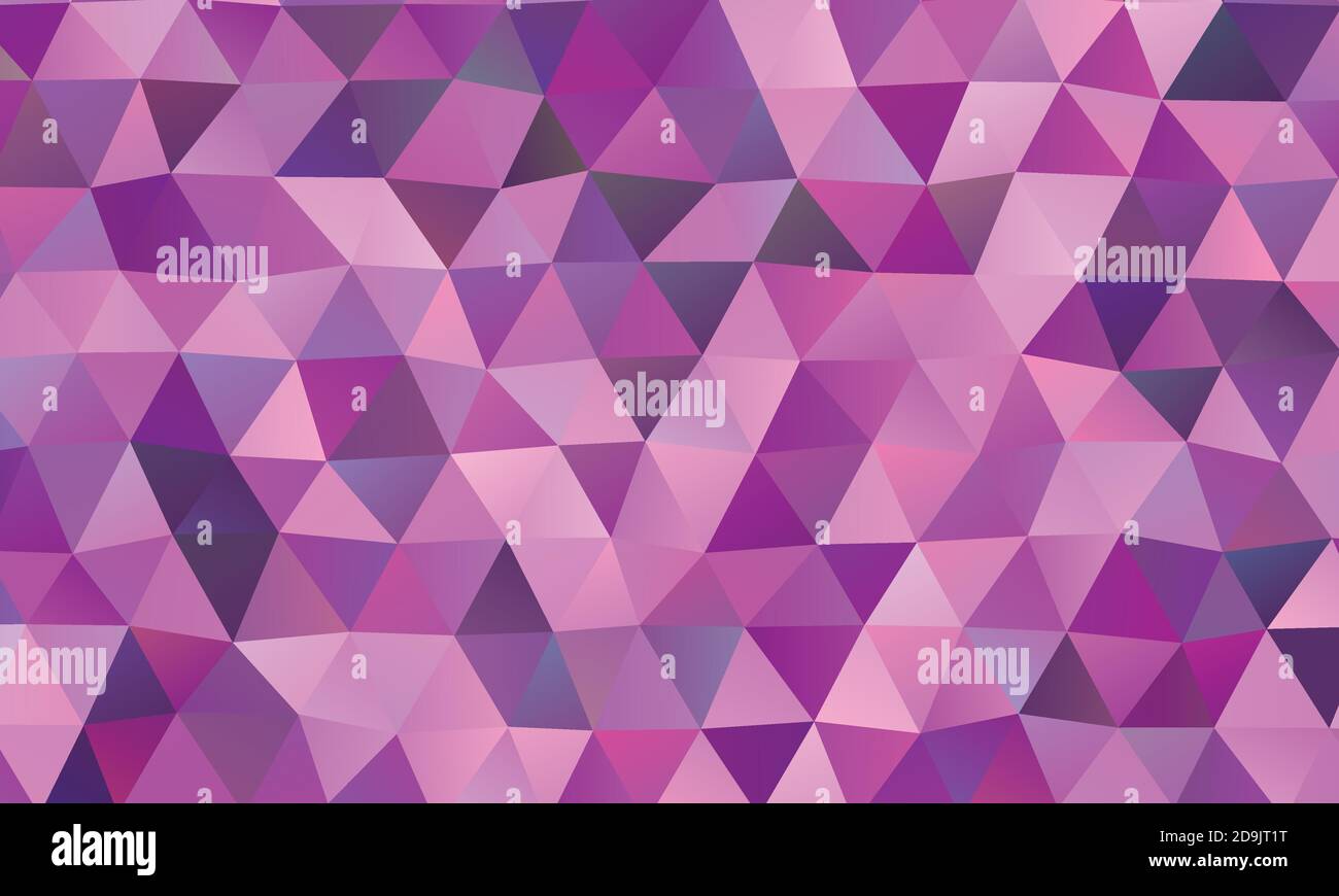 Pretty Purple polygonal background, digitally created Stock Vector ...