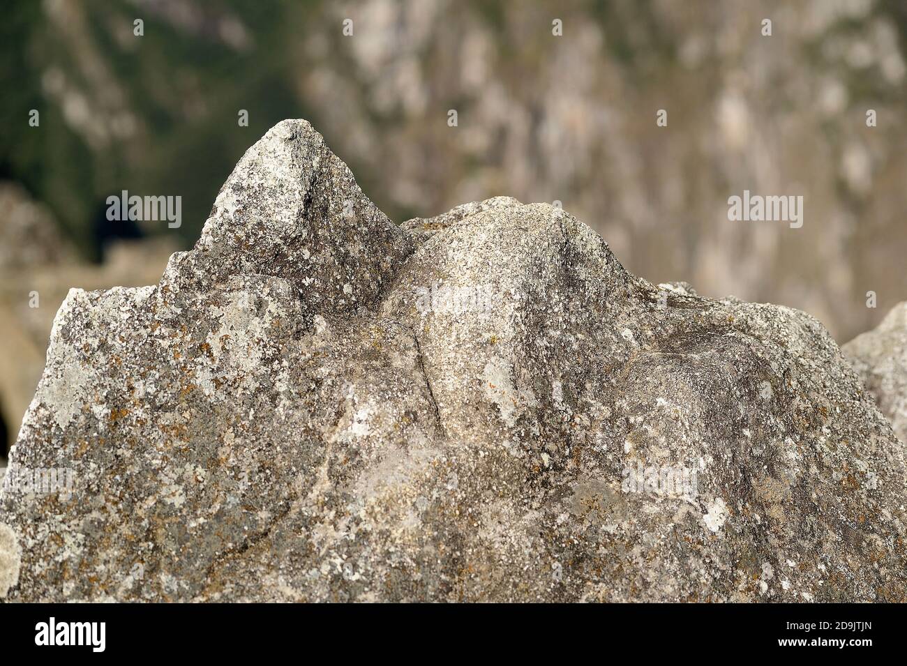 Scale model at Machu Picchu Stock Photo - Alamy