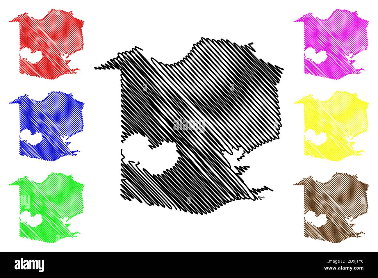 Vermilion County, Louisiana (U.S. county, United States of America, USA ...