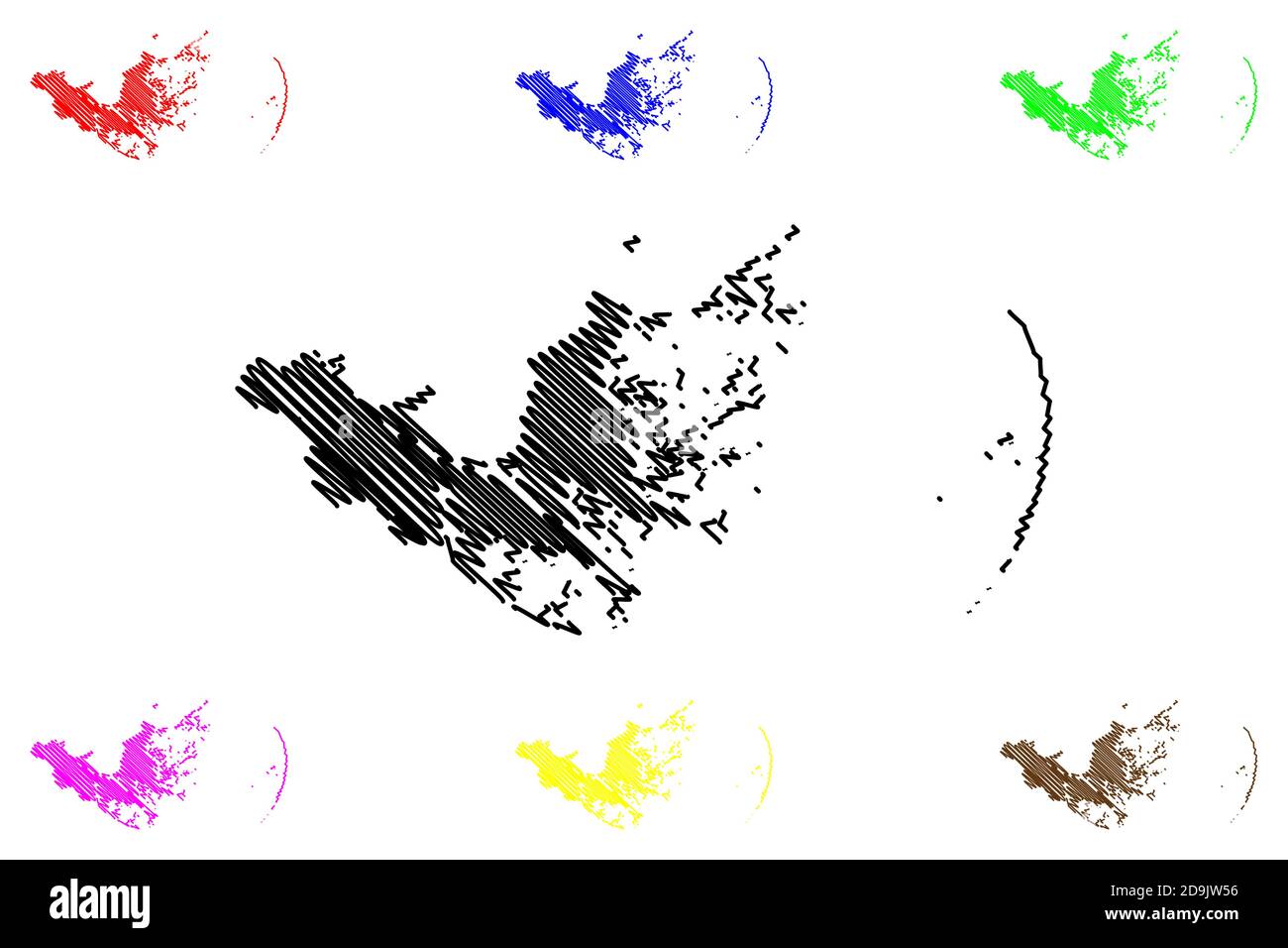 Chalmette map Stock Vector Images - Alamy