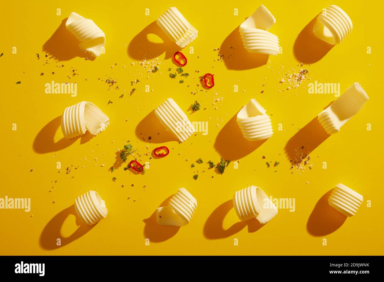 Decorative butter shapes hi-res stock photography and images - Alamy