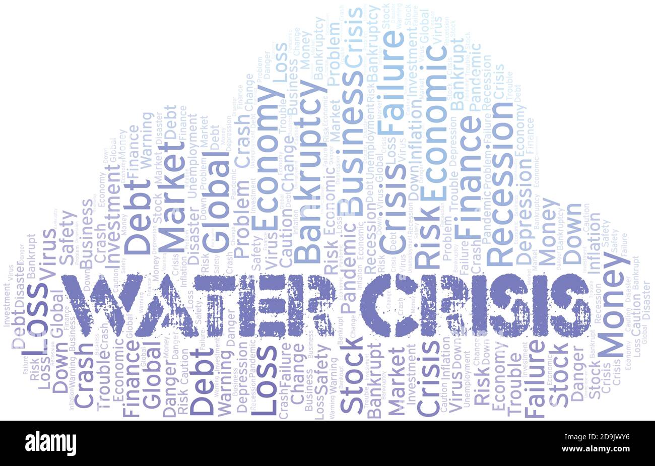Water Crisis word cloud create with the text only Stock Vector Image ...