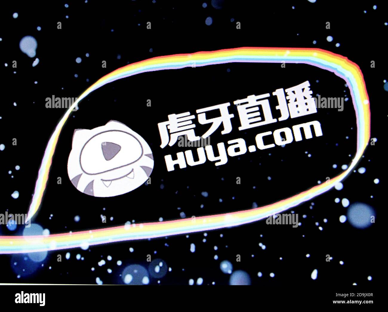 --FILE--In this unlocated photo, the logo of Chinese video live ...