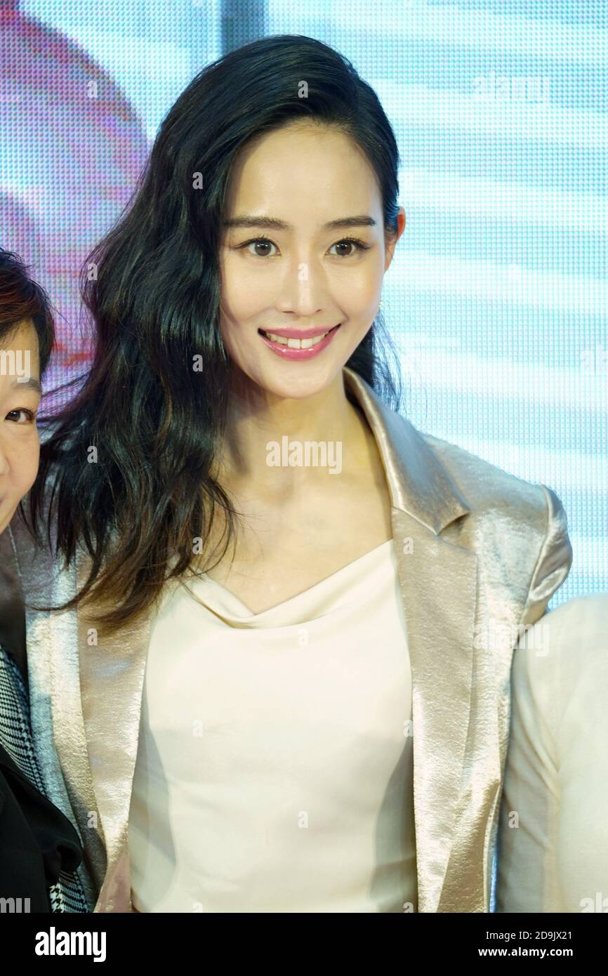 Chang Chun-ning, Taiwanese actress, attends a commercial activity in ...